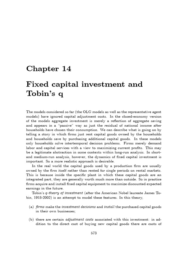 0a Investment - 1 Textbook | PDF | Capital (Economics) | Investing