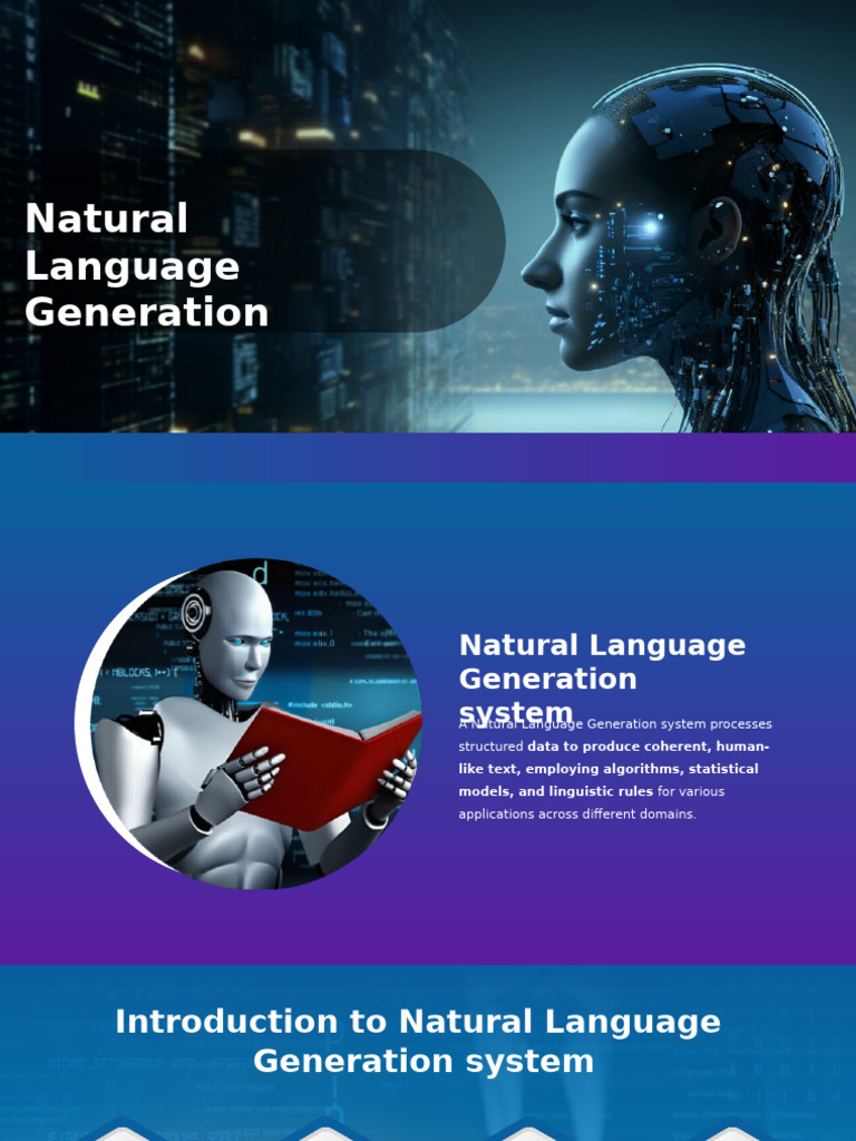 SlideEgg - 300868-Natural Language Generation | PDF | Learning ...