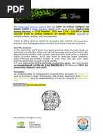 NVIDIA DLI Event - UofR - Fundamentals of Deep Learning - November 20 | PDF | Deep Learning ...