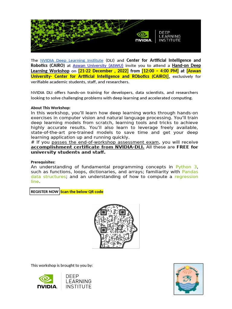 DLI Invitation Asw | PDF