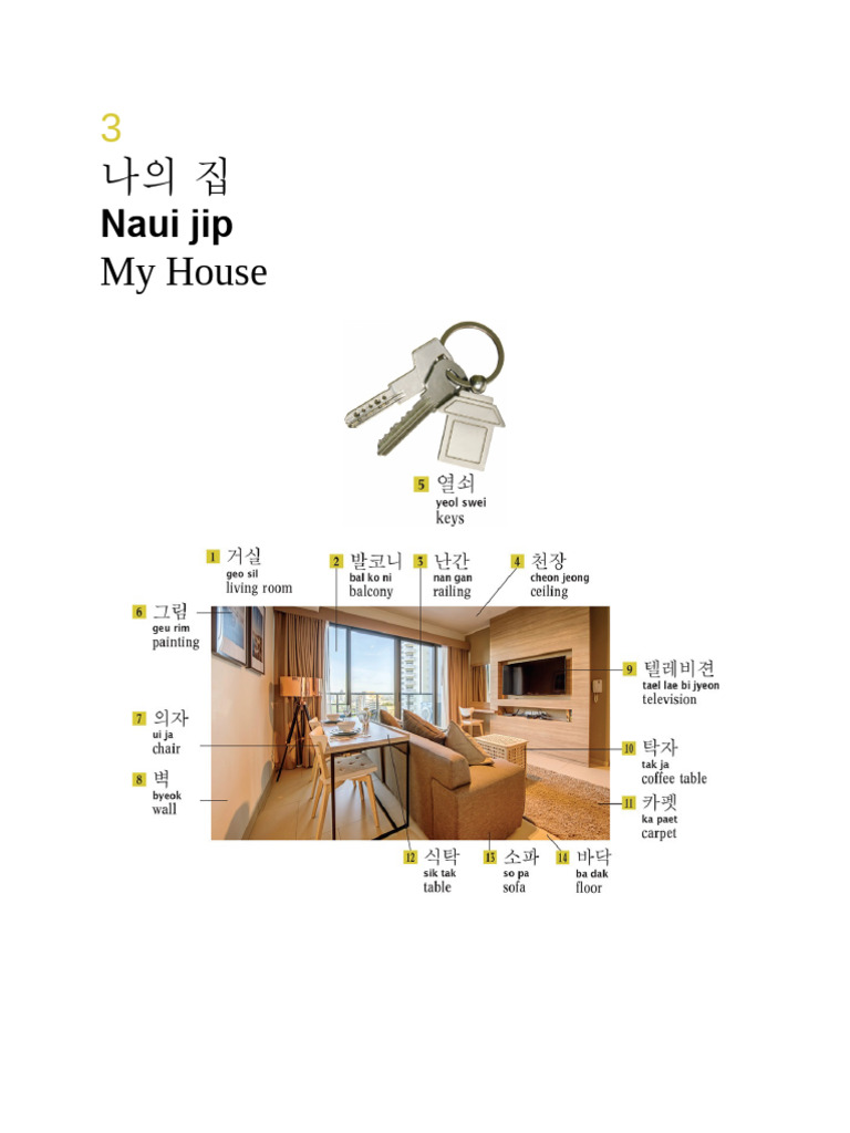 Korean Picture Dictionary Learn 1 500 Korean Words and Phrases Ideal ...