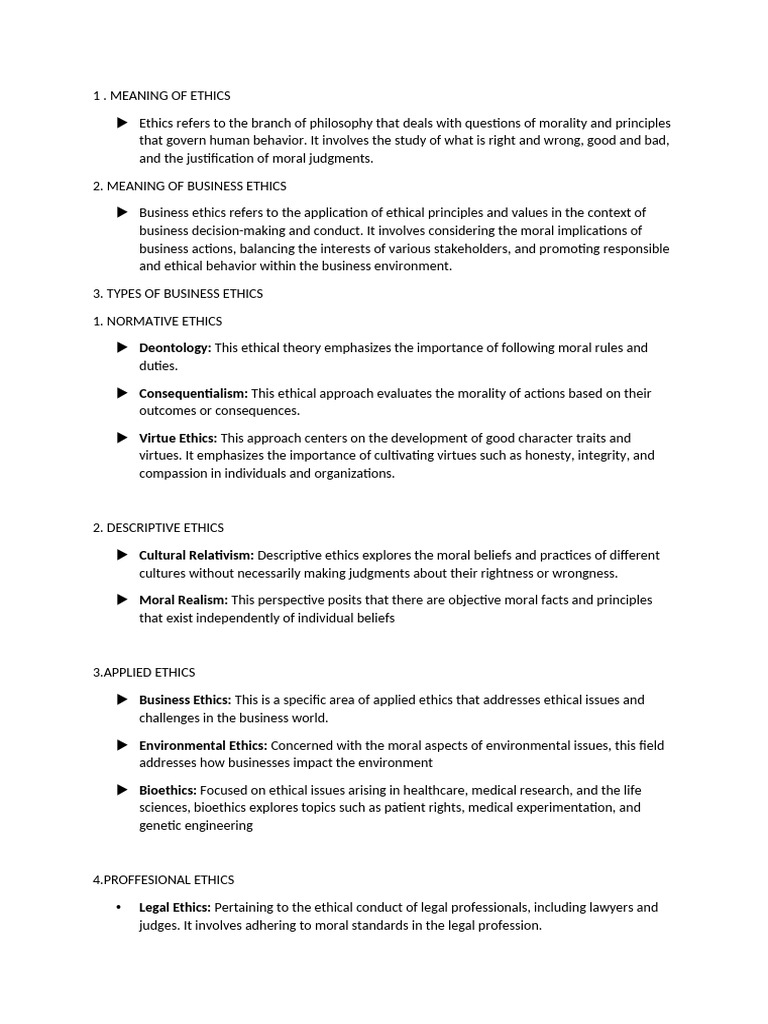 Be Notes Jkb Module 1 | PDF | Morality | Social Psychology