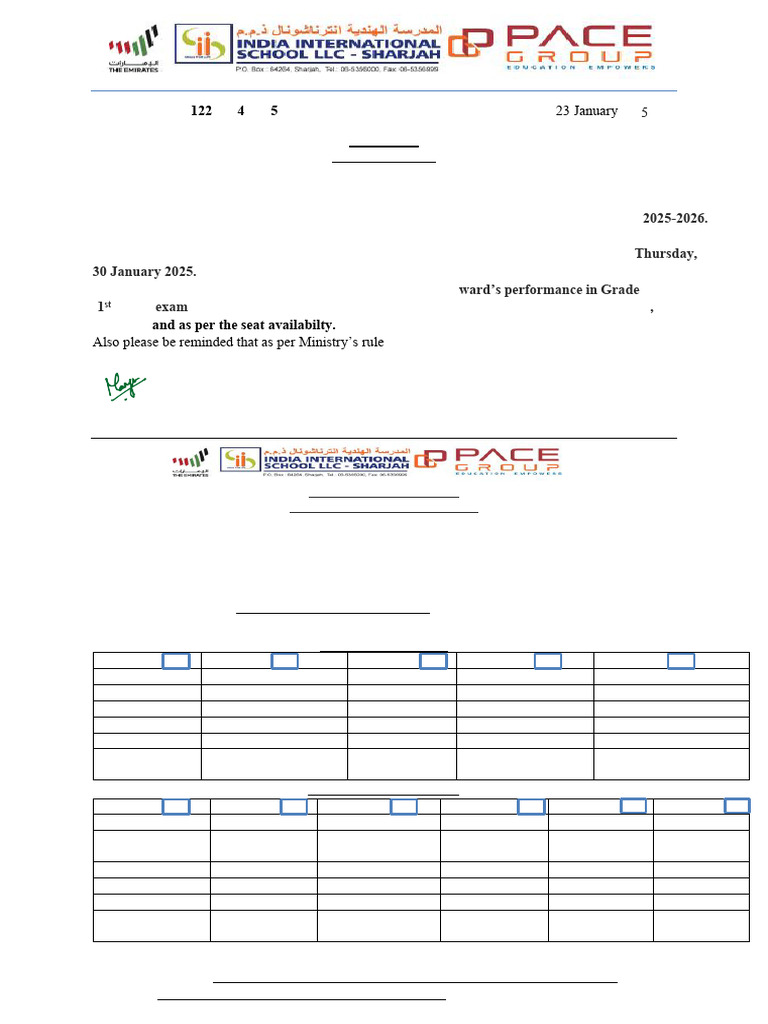 Circular No 122 - Grade 10 Stream Selection.. | PDF