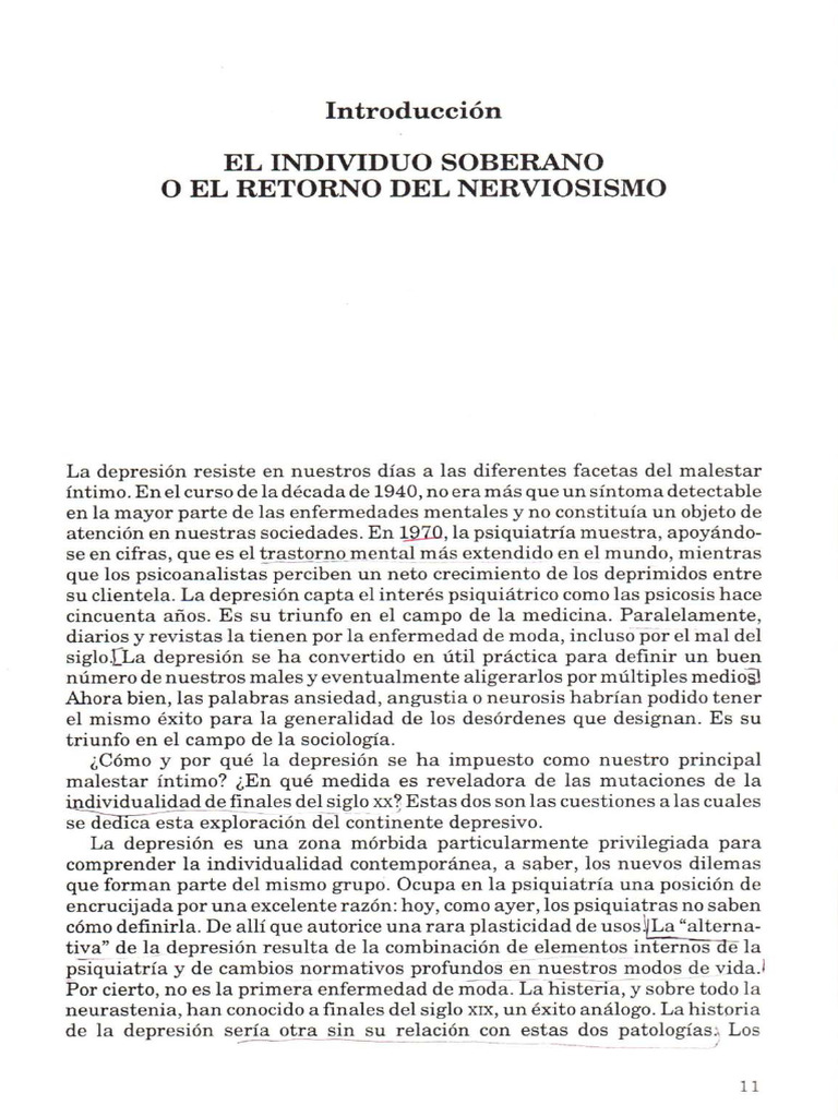 sent2 | PDF | Depresión (estado de ánimo) | Psique (psicología)