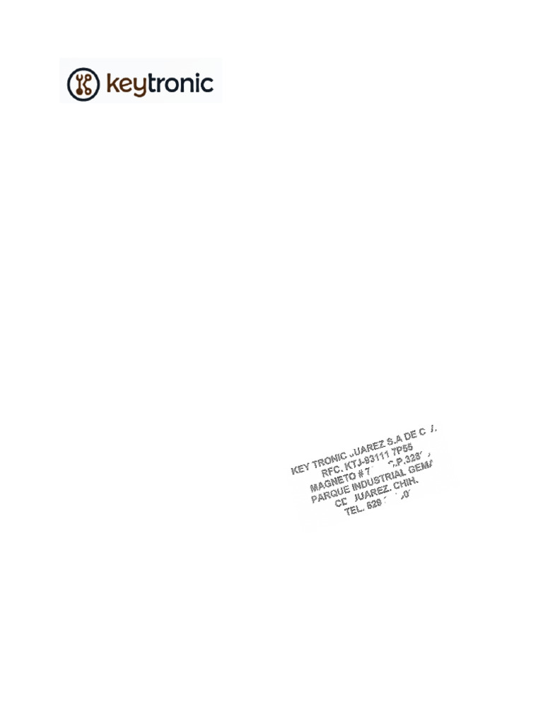 KEYTRONIC - PDF 2024 | PDF