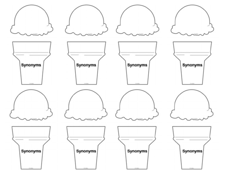 Synonym Ice Cream Project | PDF