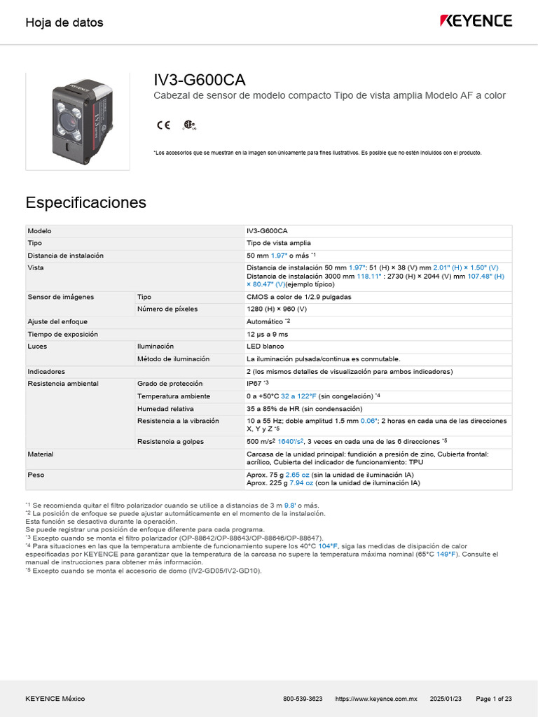 IV3-G600CA Datasheet | PDF