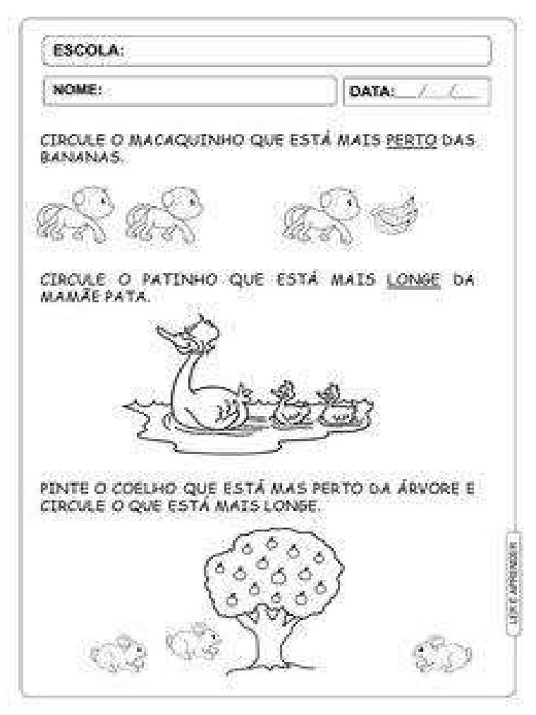 Atividade Matemática Alf | PDF