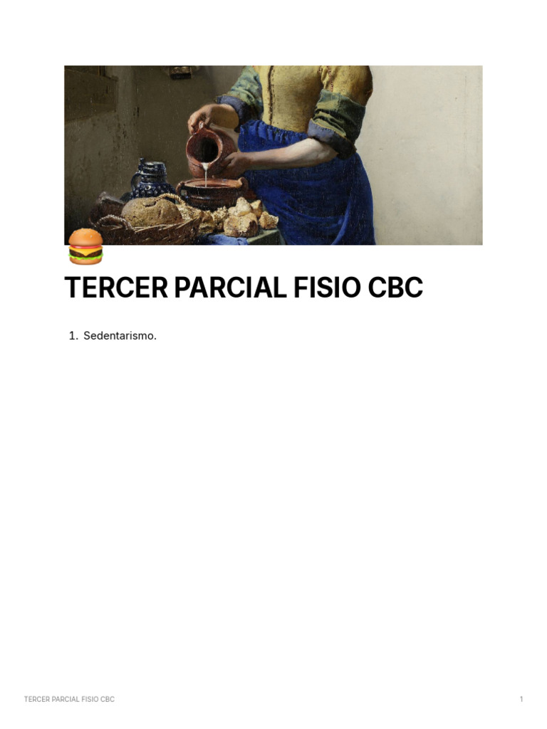 Tercer Parcial Fisio 2 CBC | PDF
