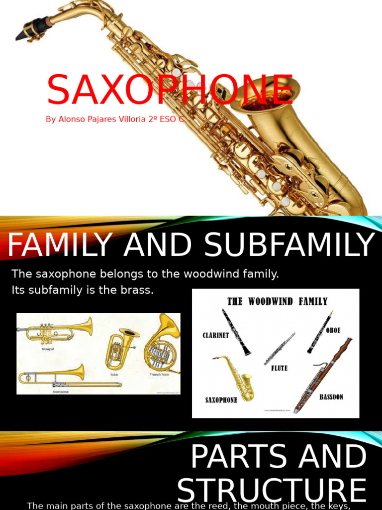 Saxophone: History, Parts, and Music | PDF | Saxophone | Jazz