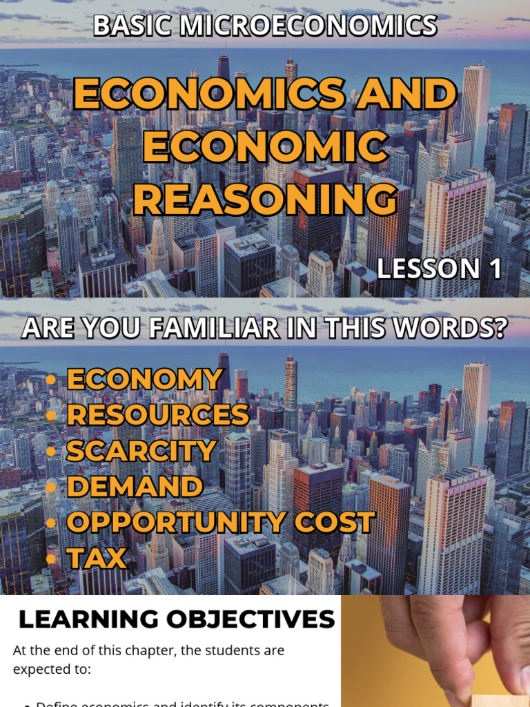 BM LESSON 1 Compressed | PDF | Economics | Microeconomics