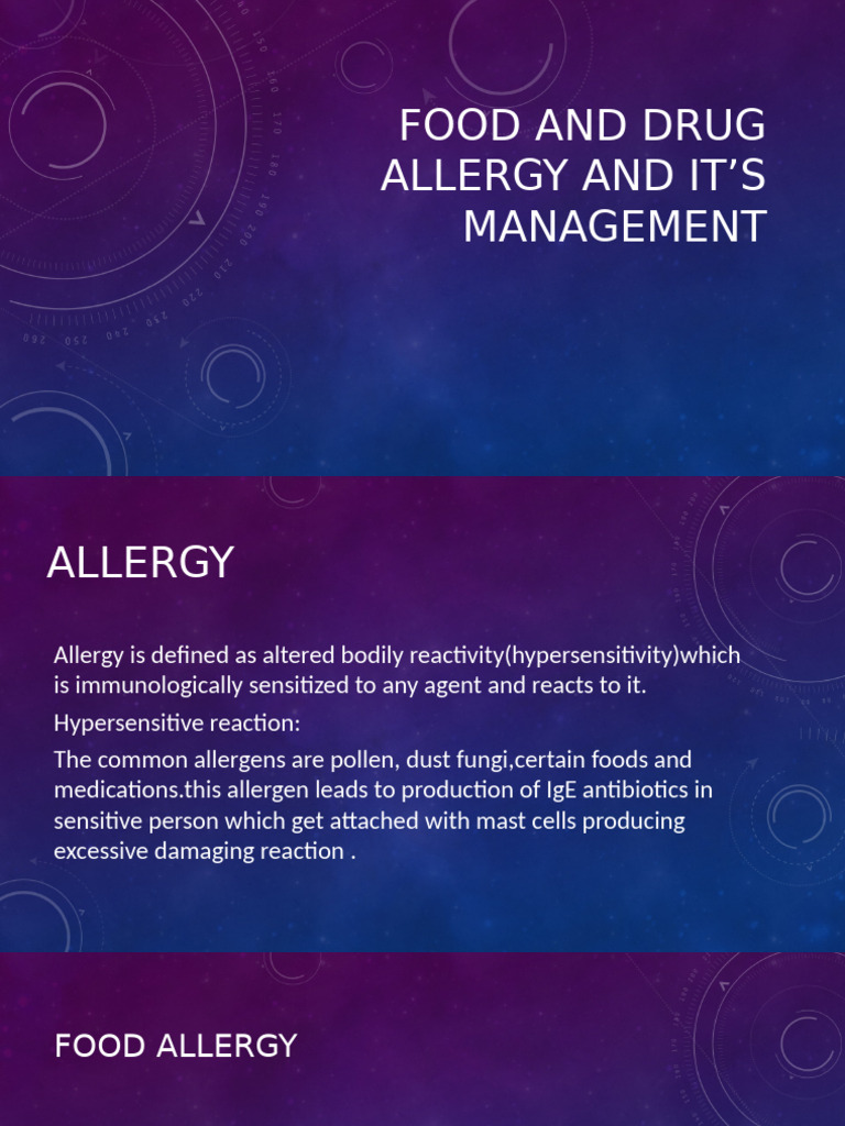 Presentation (7) | PDF | Allergy | Allergen