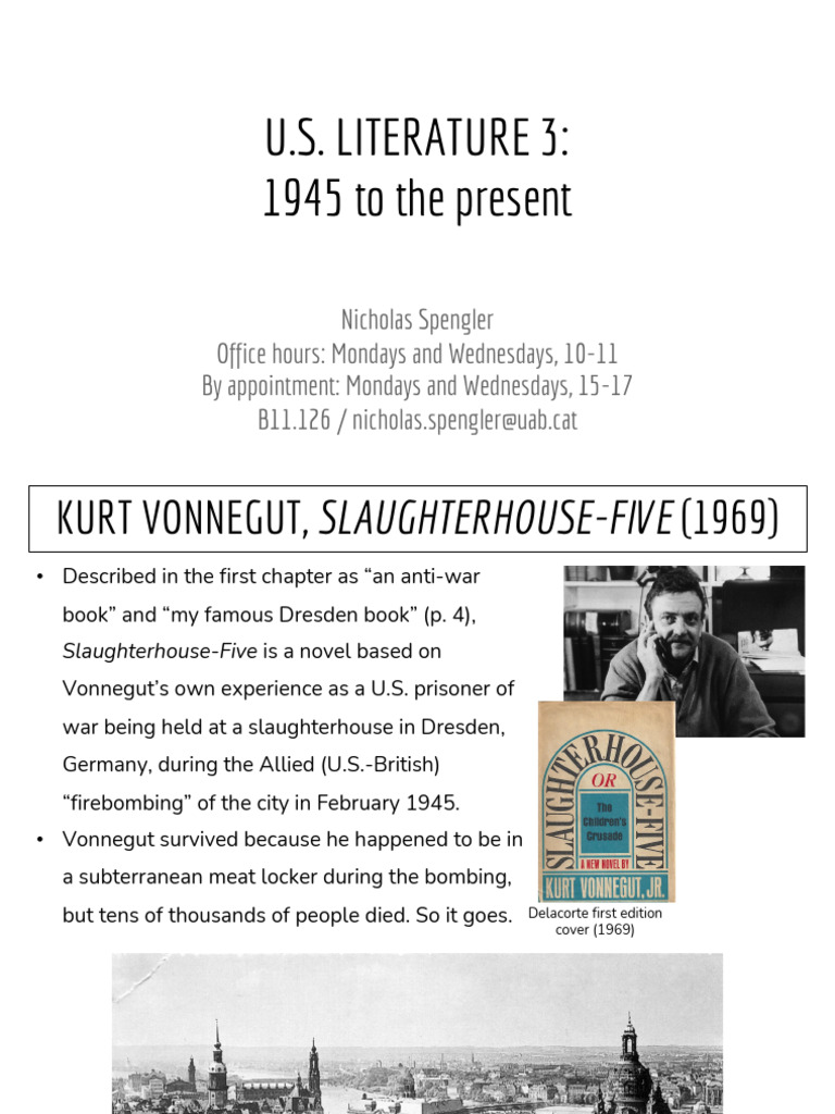 Day 8 - Slaughterhouse-Five | PDF
