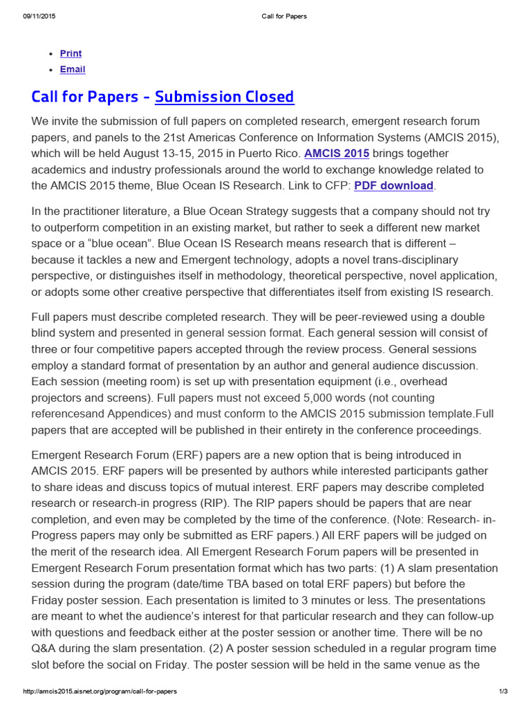 Call for Papers | PDF | Human Communication