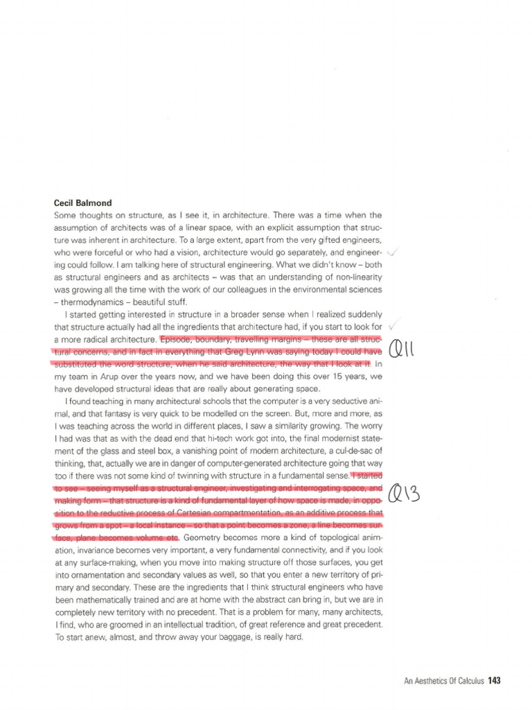 An Aesthetics of Calculus P 143 | PDF