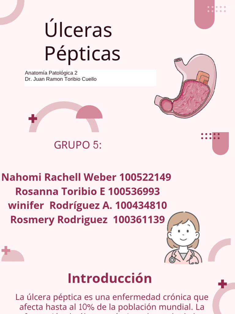Úlceras Pépticas | PDF | Enfermedades y trastornos | Especialidades Medicas