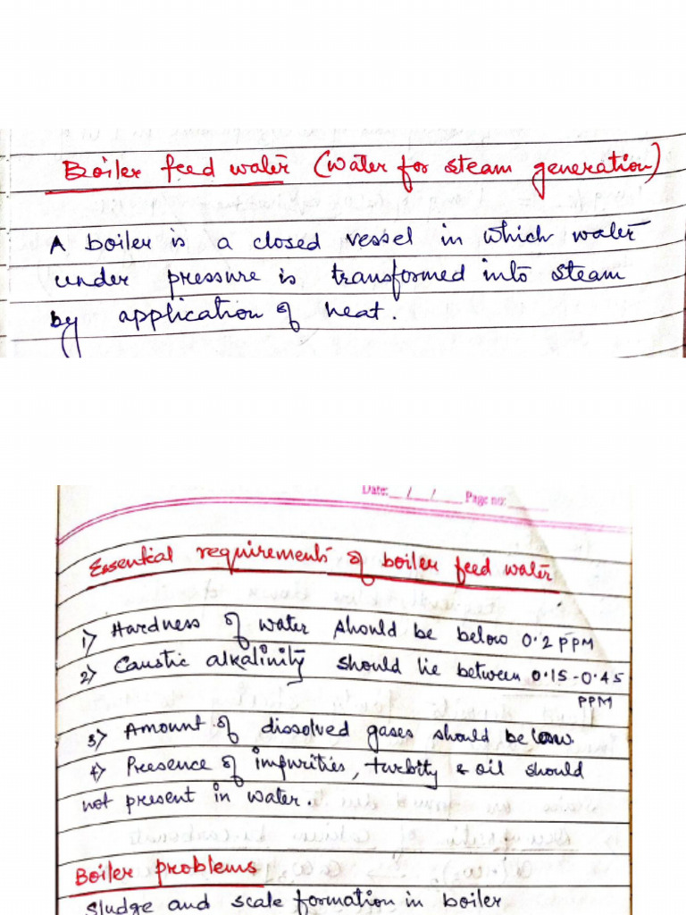 Unit -2_ Boiler problems & softening treatments | PDF