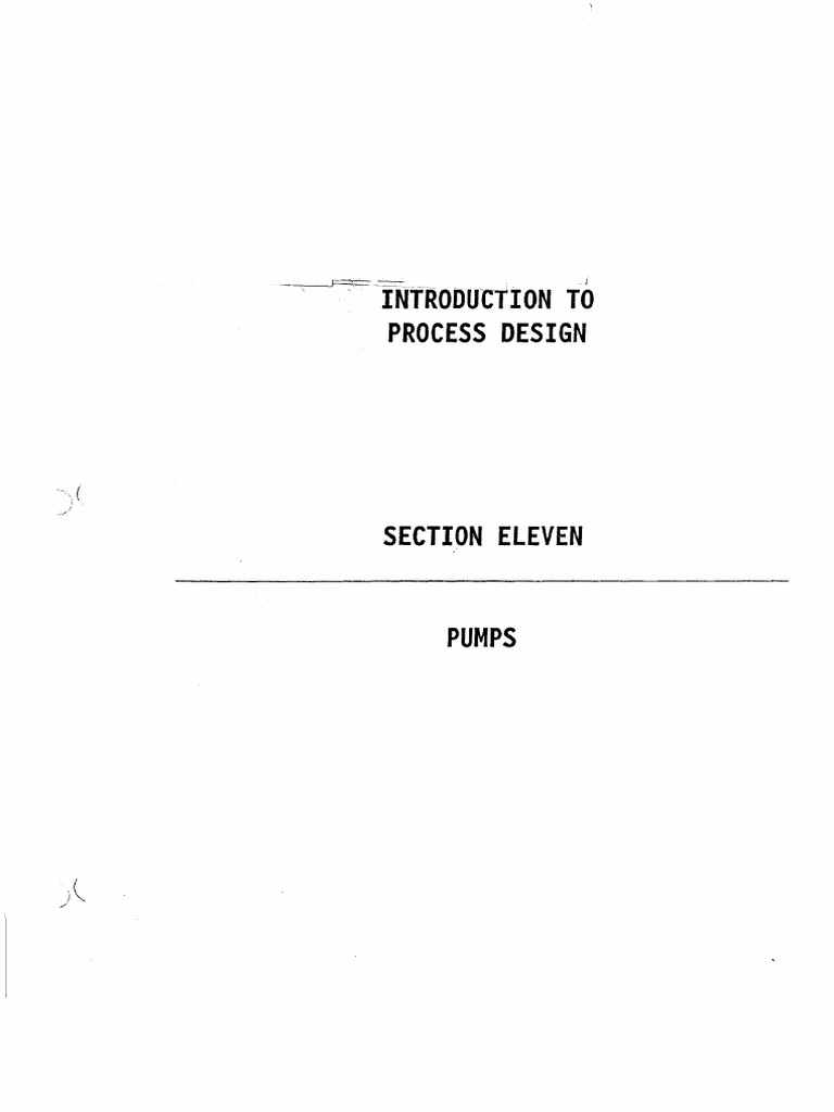 Uop 11 Pumps | PDF | Pump | Gas Technologies