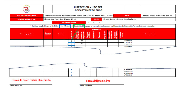 Ayuda Visual Uso EPP | PDF