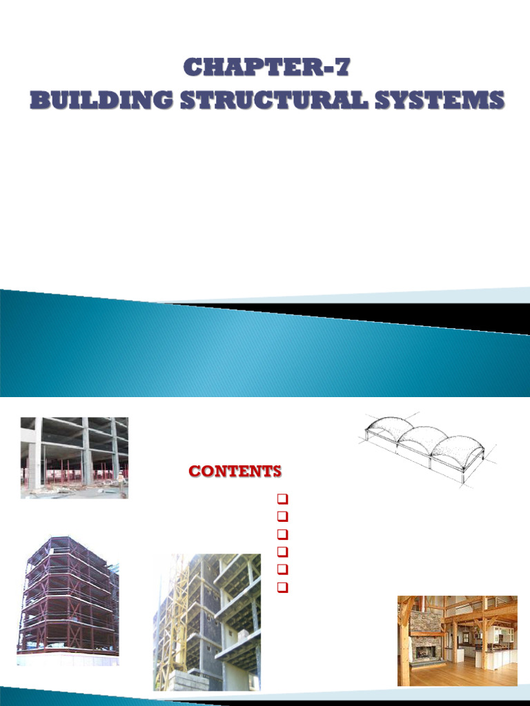 Chapter-7 Building Structural Systems | PDF | Concrete | Composite Material
