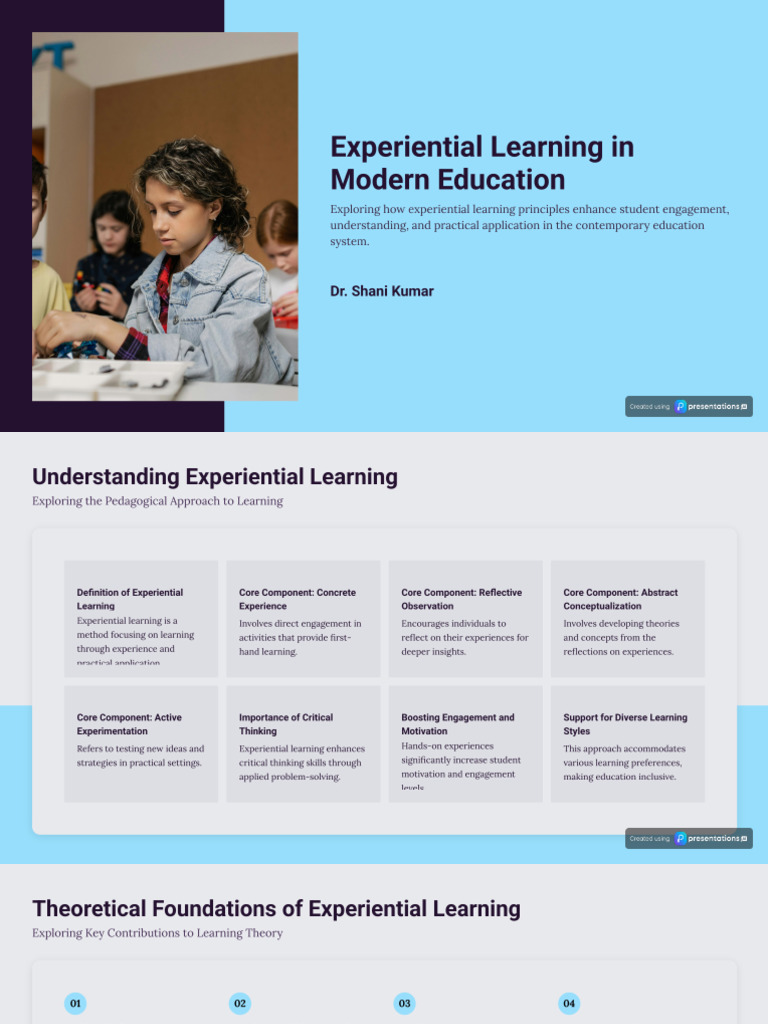 Experiential Learning in The Contemporary Education System | PDF