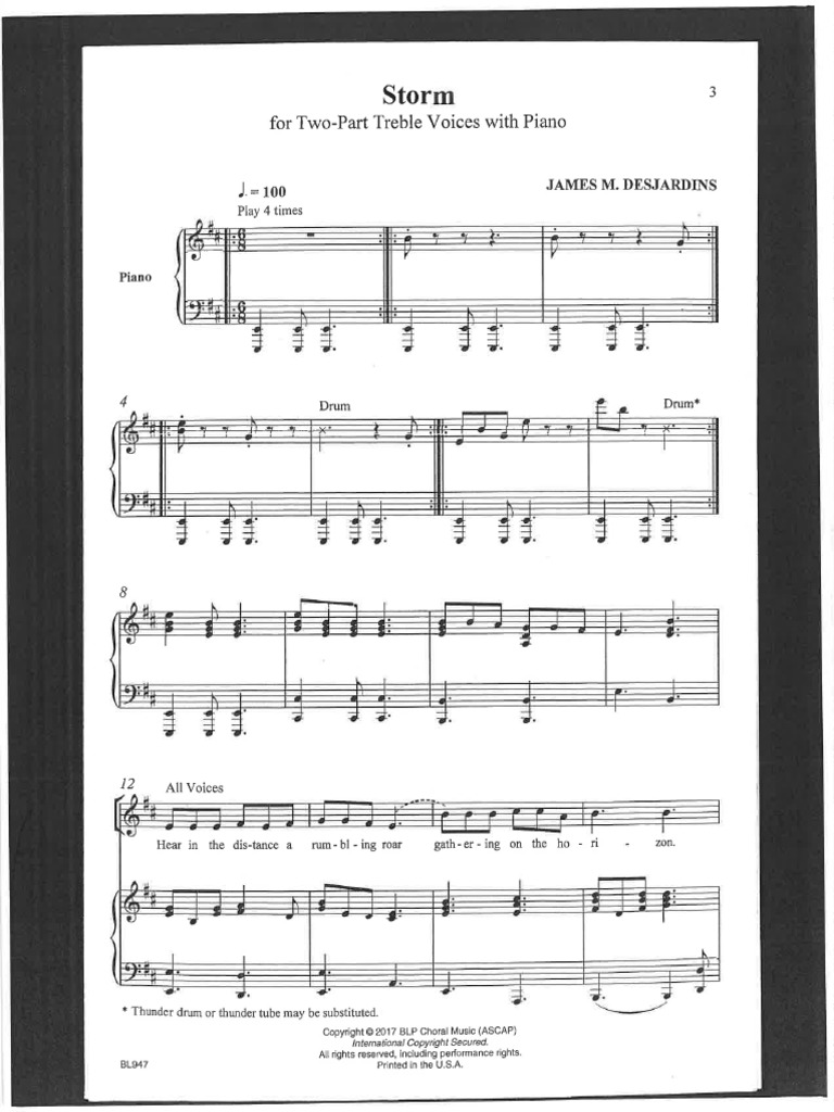 Storm Score | PDF