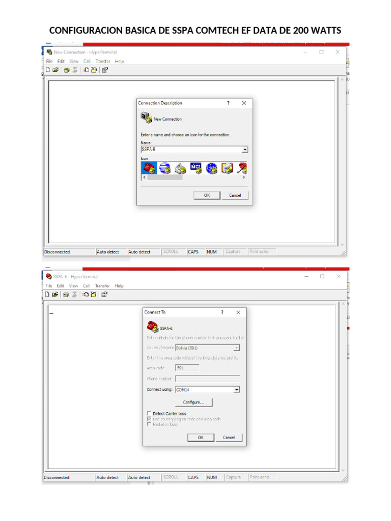 CONFIGURACION BASICA DE SSPA COMTECH EF DATA DE 200 WATTS | PDF