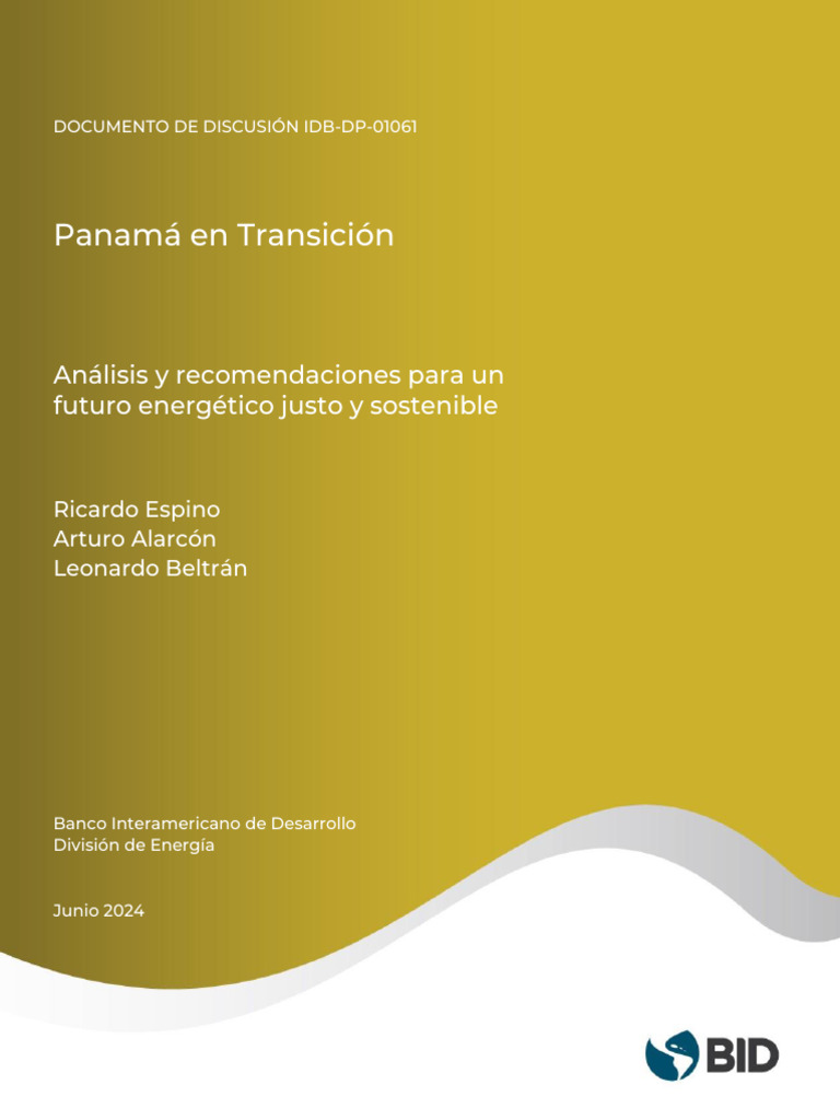 Panama en Transicion Analisis y Recomendaciones | PDF | Economía baja ...