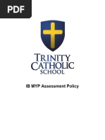 MYP Grade Conversion Chart | PDF | Schools | Educational Stages