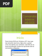 Guía de Comandos Ms-Dos | PDF | Archivo de computadora | Dos
