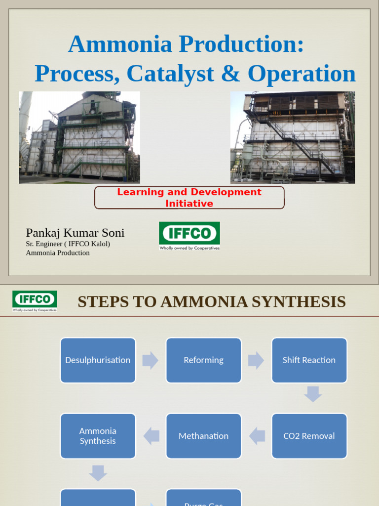 Ammonia Production Process | PDF | Hydrocarbons | Chemical Processes