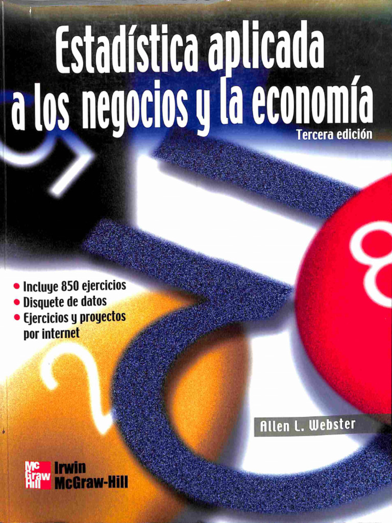 Webster, Allen. Estadísticas Aplicada A Los Negocios y La Economía. Cap 1. Pp.1-15 | PDF