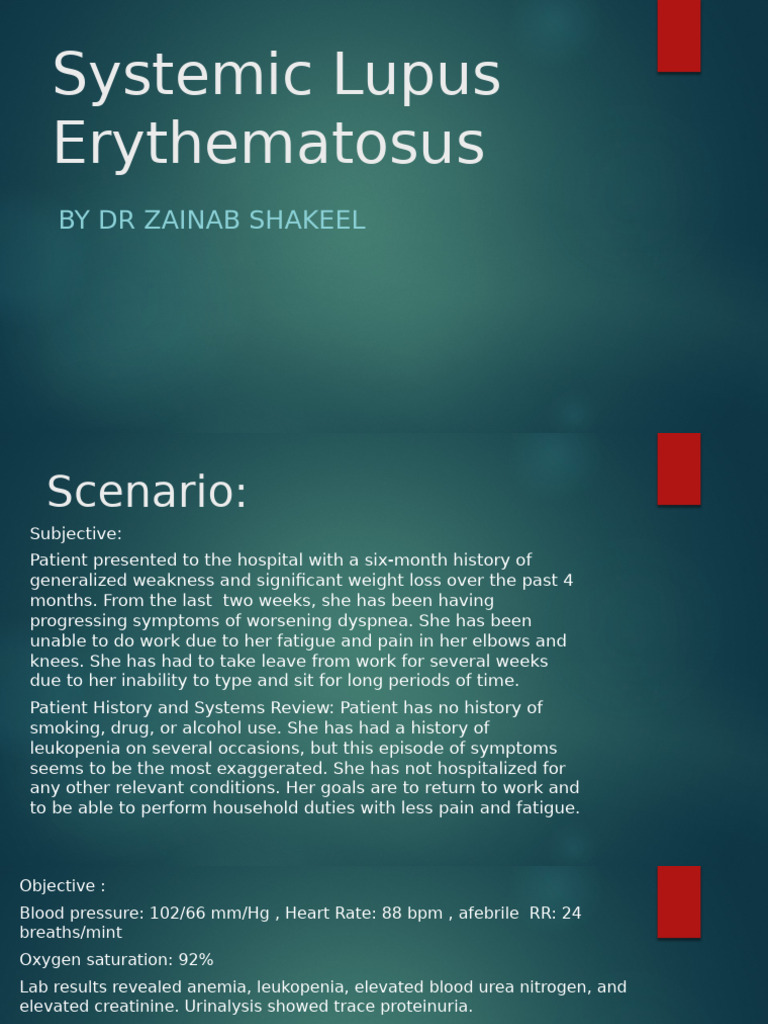 Systemic Lupus Erythematosus | PDF | Medical Specialties | Diseases And ...