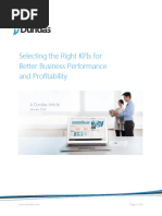 EY Performance Key Performance Indicators | PDF | Performance Indicator ...