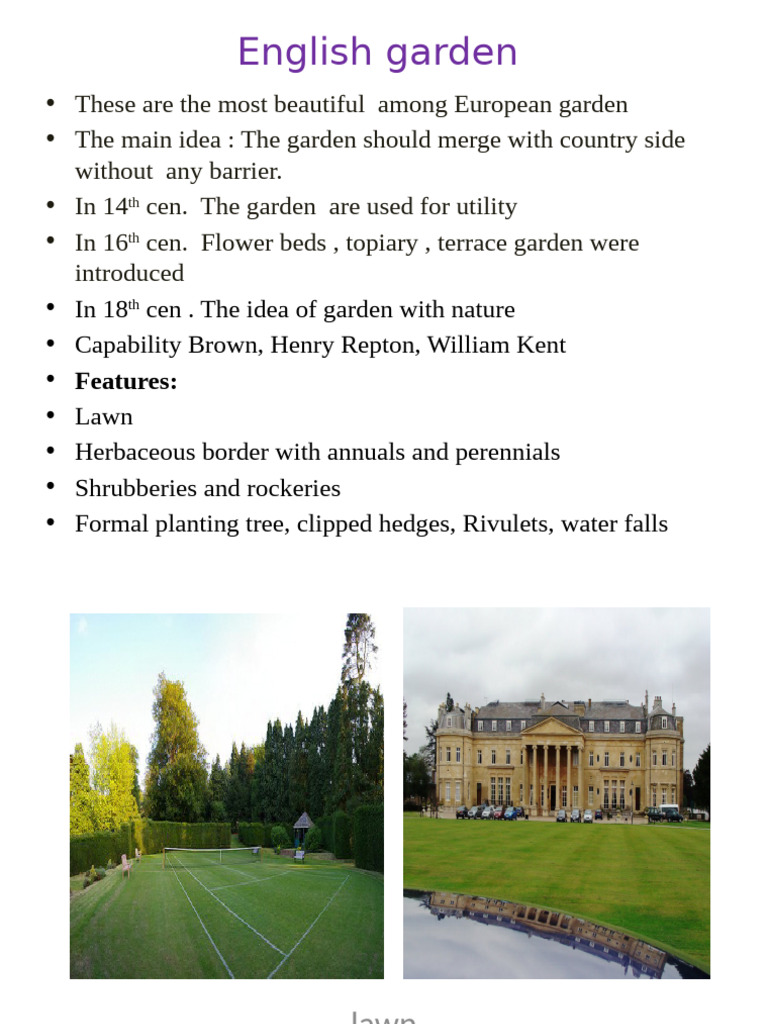 Overview of Global Garden Styles | PDF | Gardens | Botany