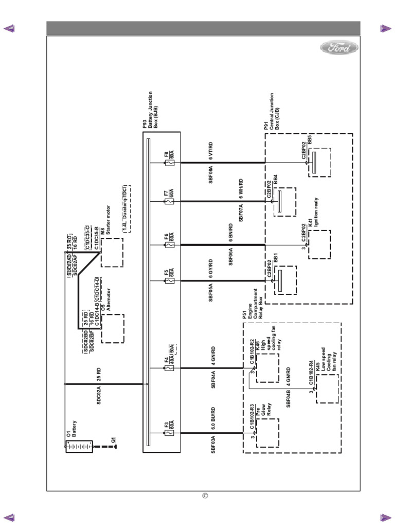 Ford Figo Wiring Diagram 2010.25 | PDF