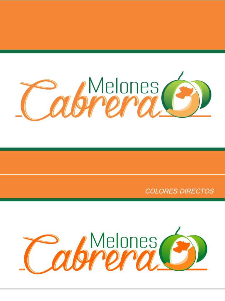 Manual Melones Cabrera Identidad Grafica | PDF