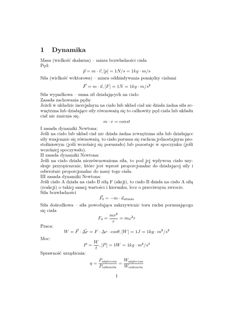 DEMO_Dynamika_Sciagi_Fizyka_Uniedu_Pl | PDF