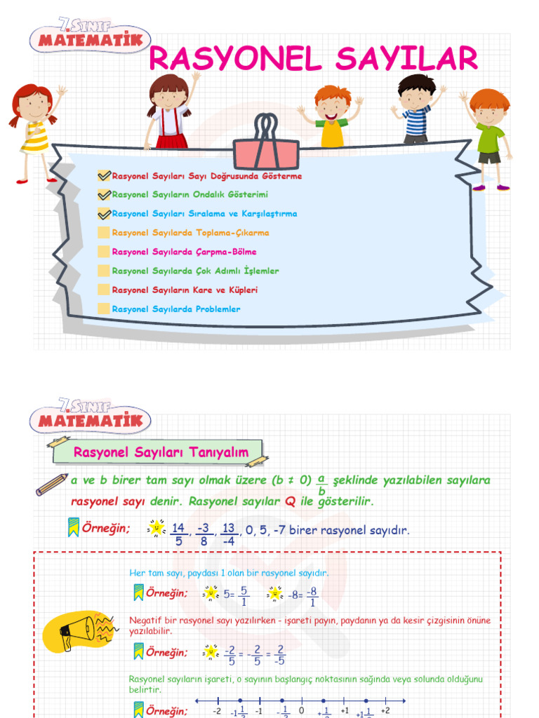 Rasyonel SayYlar 1 | PDF