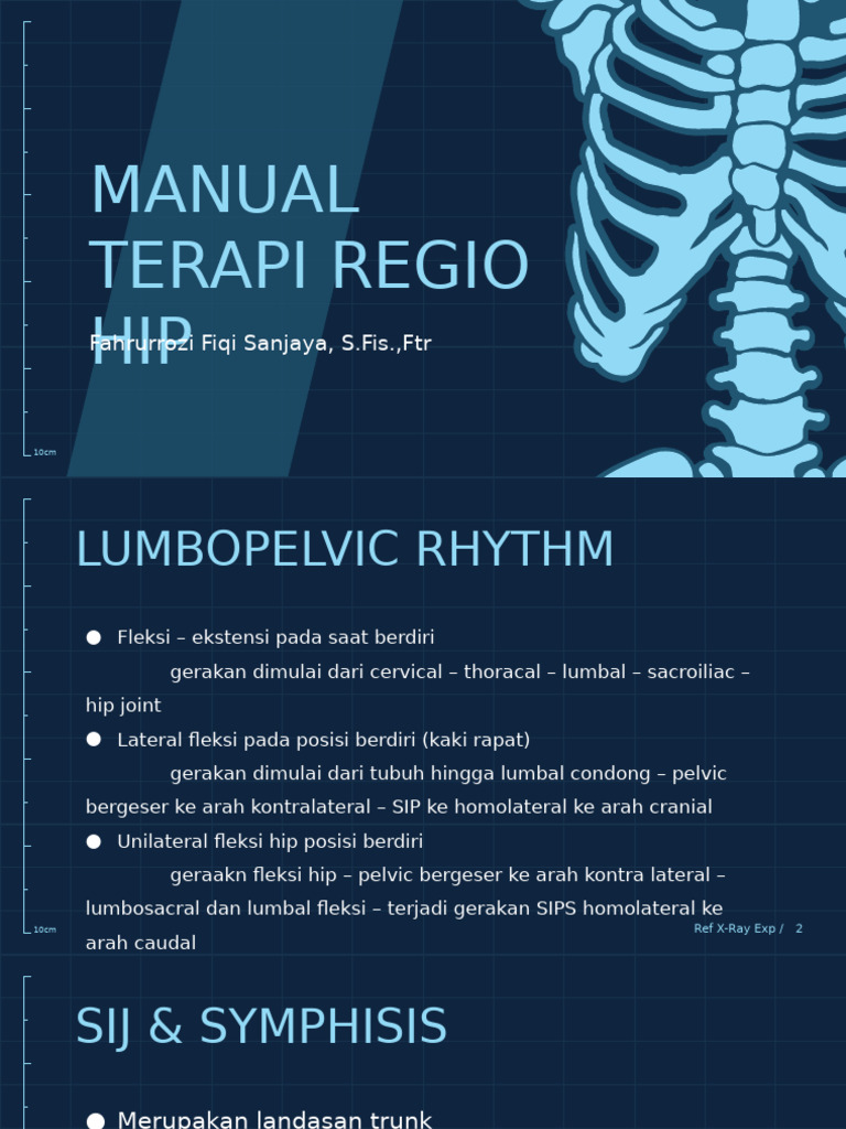 Manual Terapi Regio Hip | PDF | Pelvis | Hip