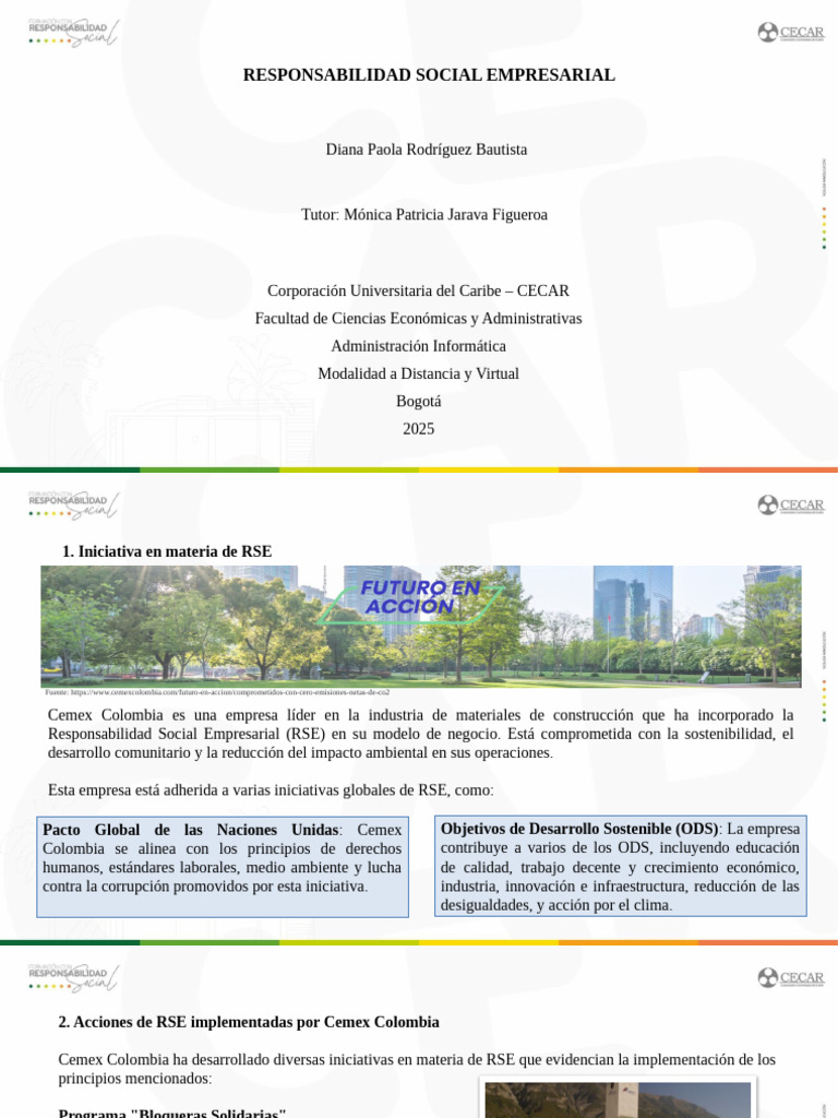 RSE - Un Compromiso Que Beneficia A Todos | PDF | Sustentabilidad ...