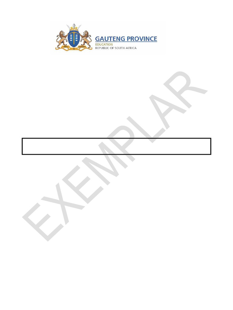 Gr6 MATH (AFR) June 2022 Possible Answers | PDF