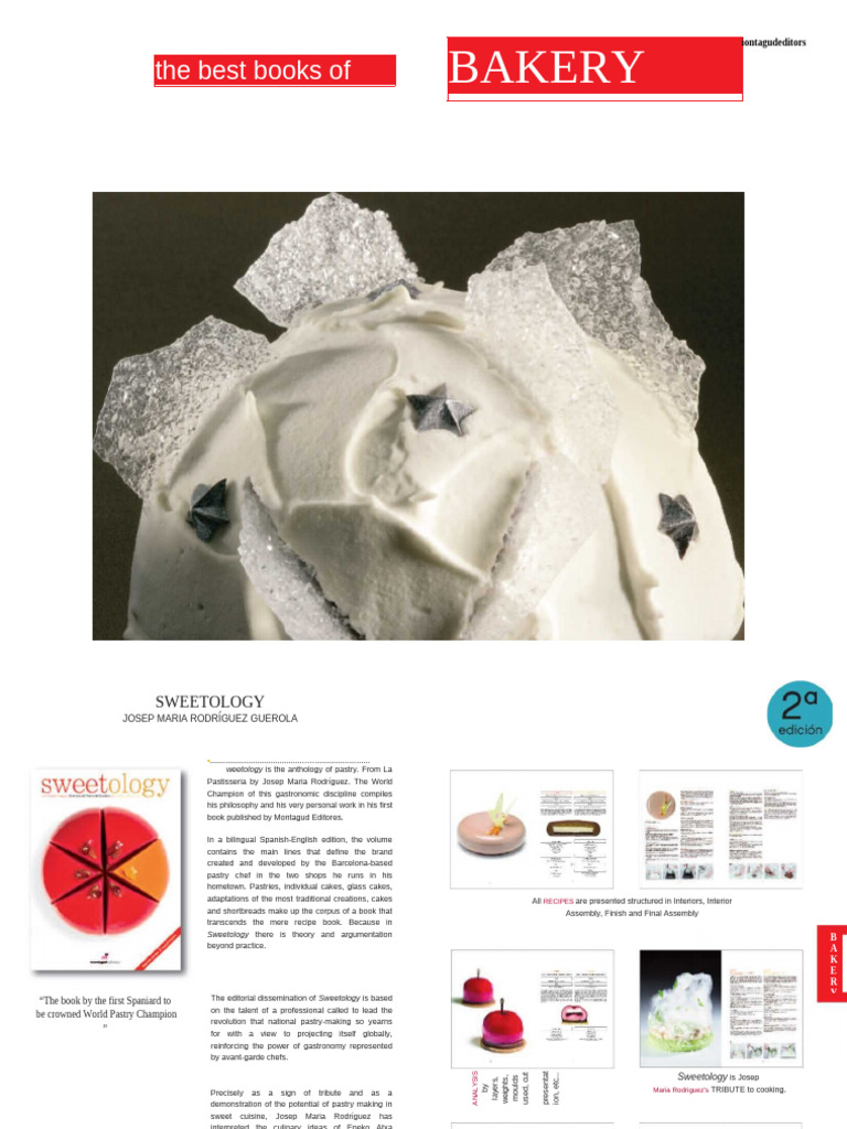 Sweetology: A Pastry Anthology | PDF | Desserts | Gastronomy