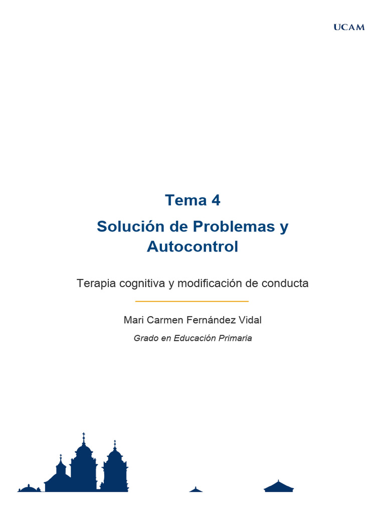 Tema 4 - Doc MCF | PDF | Modificación de comportamiento | Comportamiento