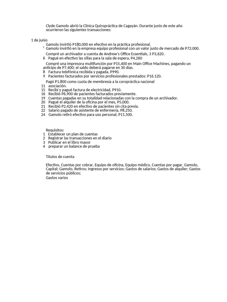 Actividad2 Abayon GlennRichard | PDF | Dinero | Pagos