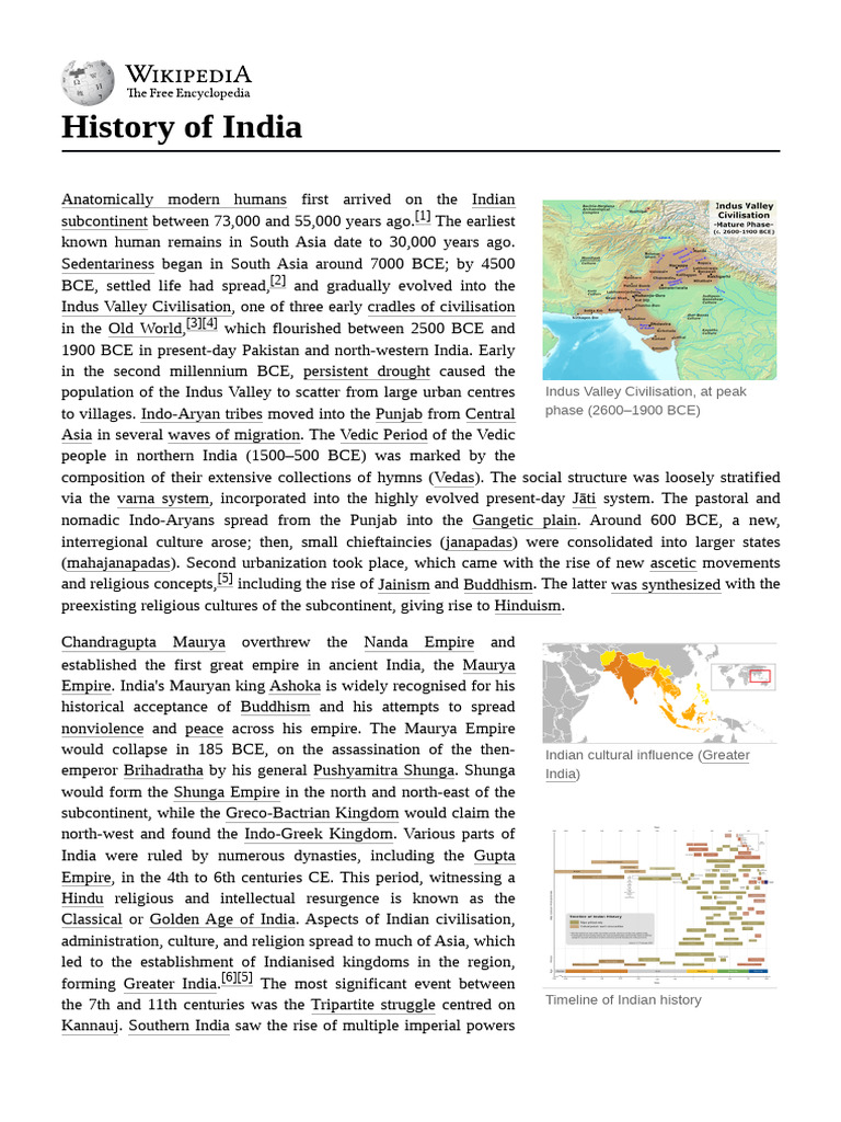 Major Indian Empires Overview | PDF | Vedas