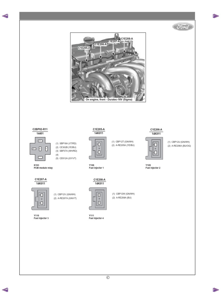 Ford Figo b517 2010 25 Ewd69 | PDF | Ford Motor Company | Vehicle ...