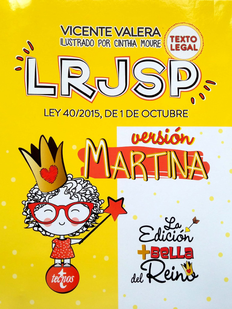 05 LRJSP Ley 40-2015 Versión Martina | PDF