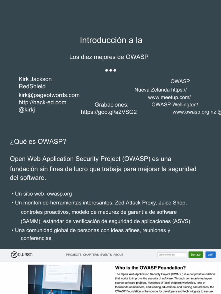 Introduction_to_the_OWASP | PDF | Red mundial | Internet y web