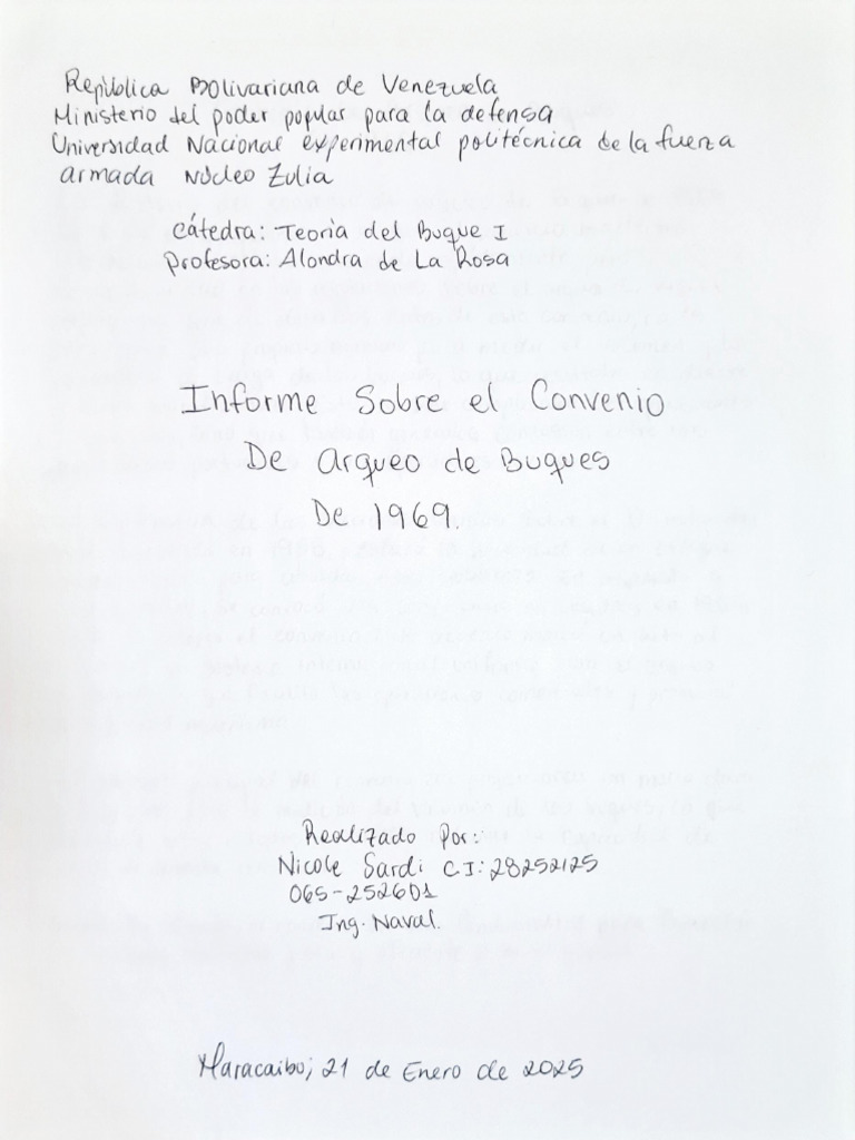 Convenio de Arqueo de Buques 1969 | PDF | Envío | Arquitectura naval
